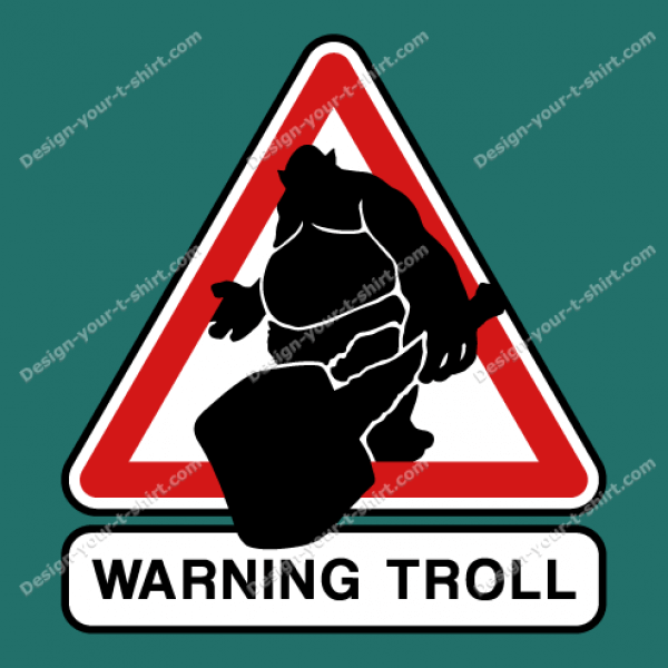 Troll Road Signs